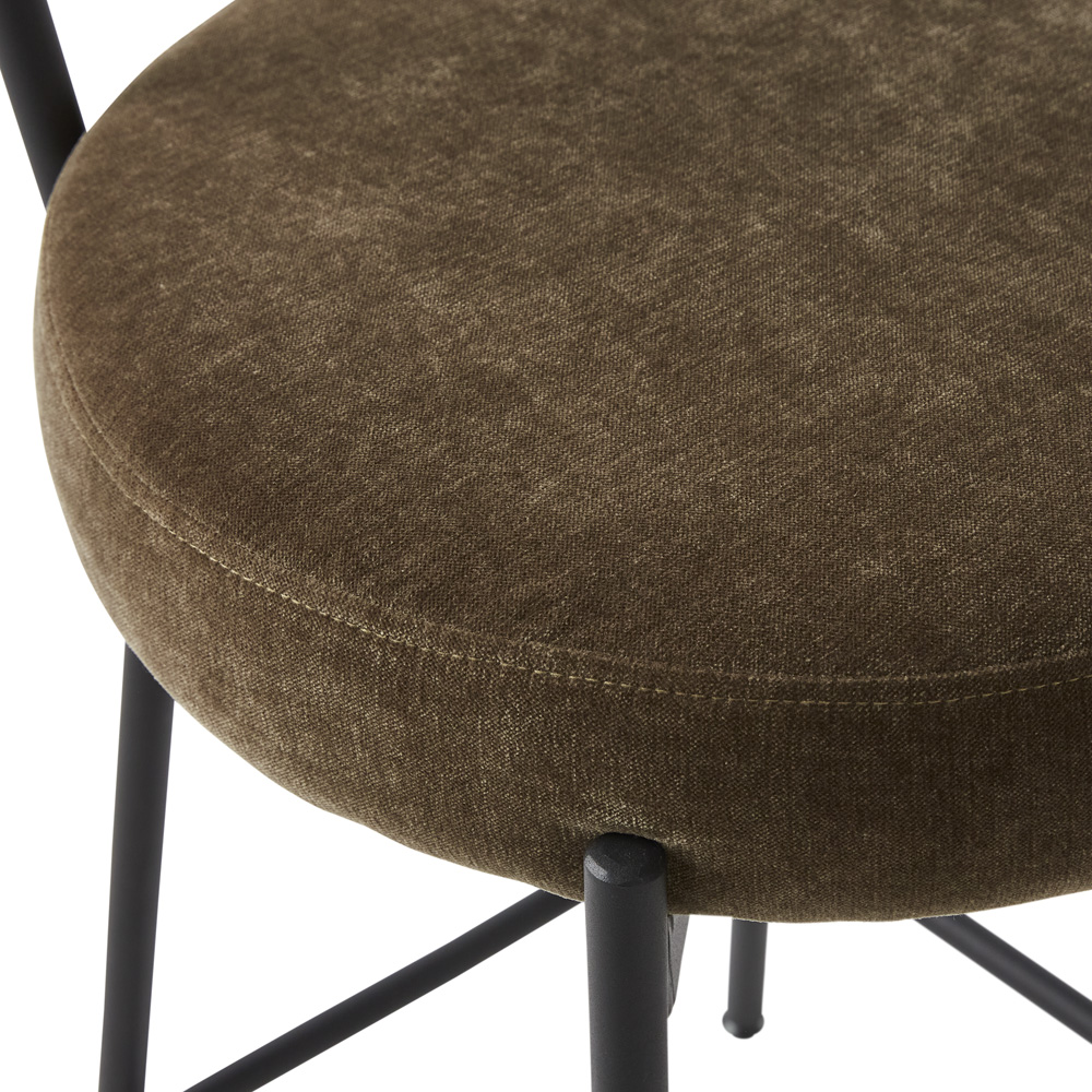 Remi Deep Moss Counter Chair | Adairs