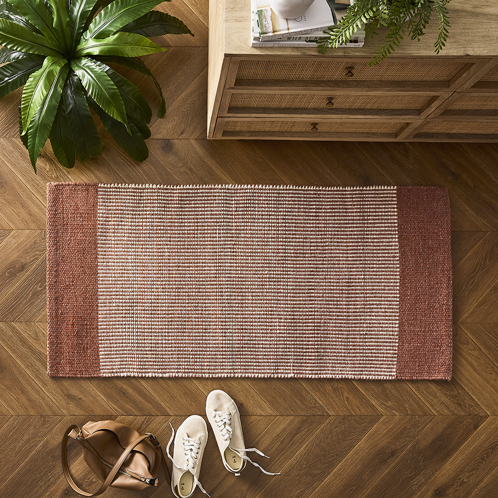Bowen Earth Rug Runner | Adairs