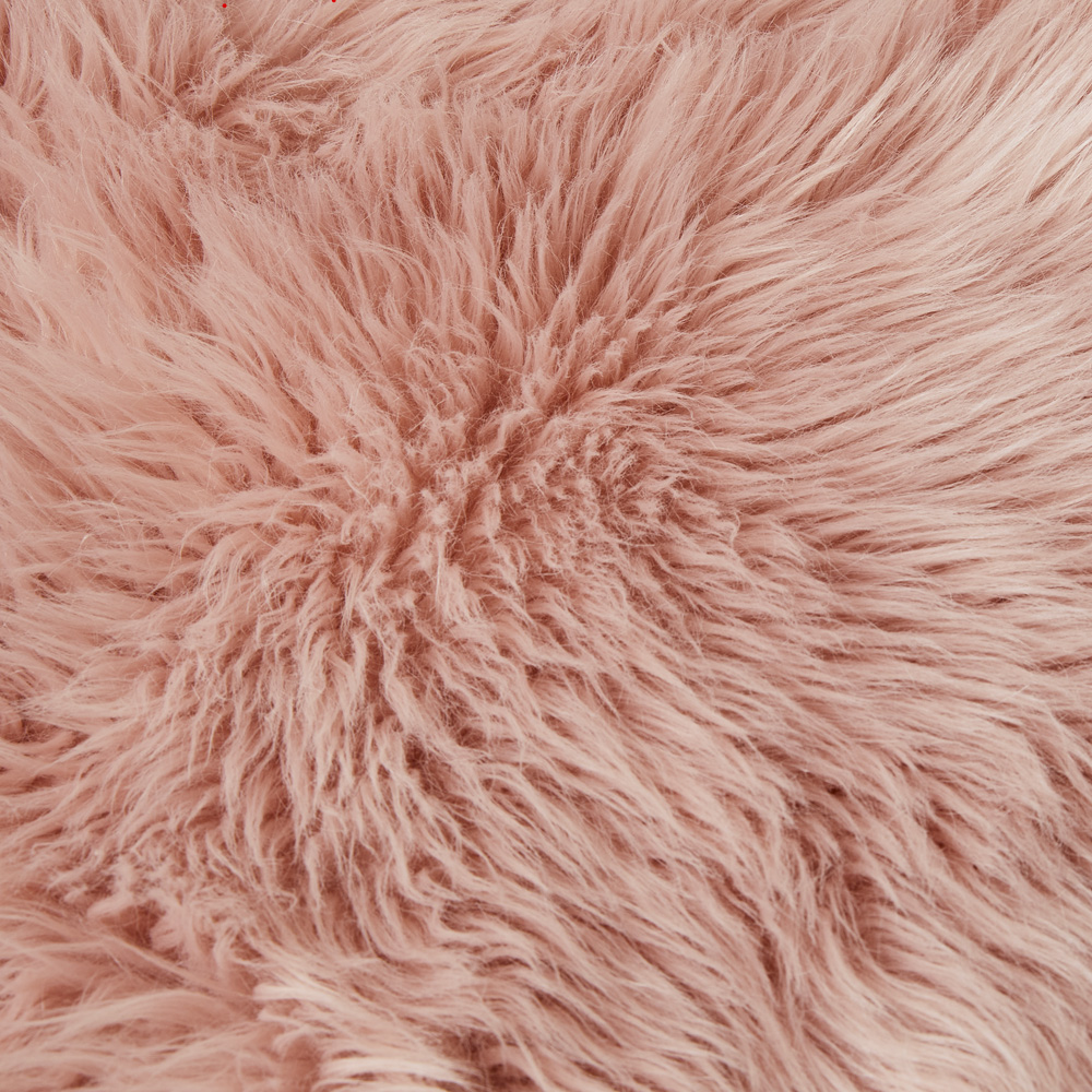 Pink Round Polar Rug | Adairs