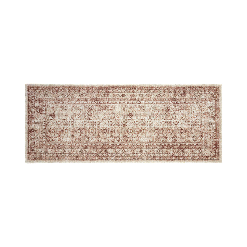 Mable Rosewood Rug Runner | Adairs
