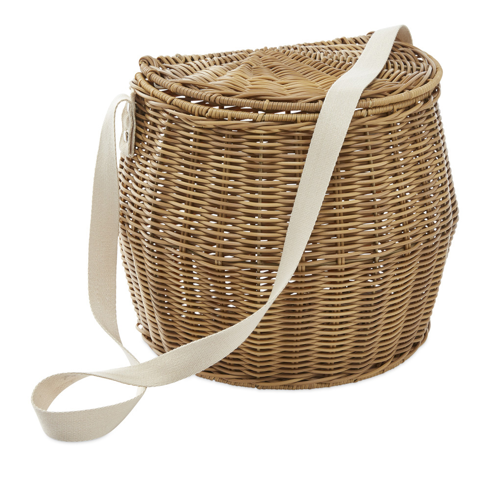 Rosie Natural Half Picnic Basket | Adairs