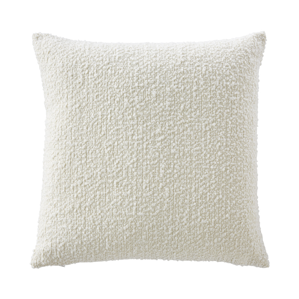 Otis White Boucle Cushion | Adairs