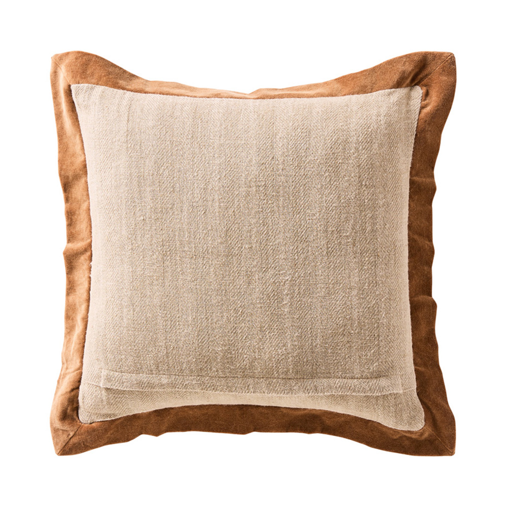 Arraya Deep Tobacco Cushion | Adairs
