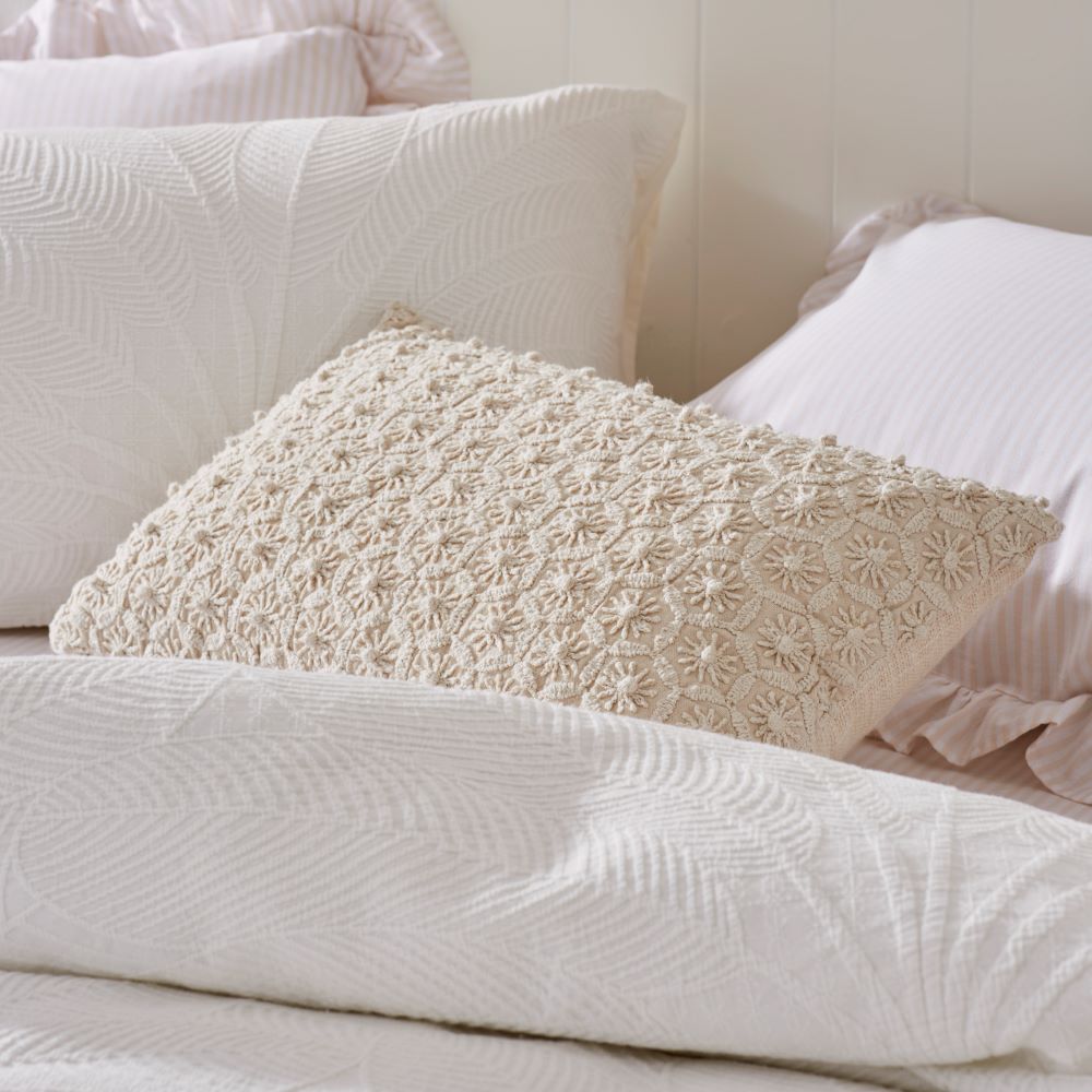 Mina Natural Cushion | Adairs