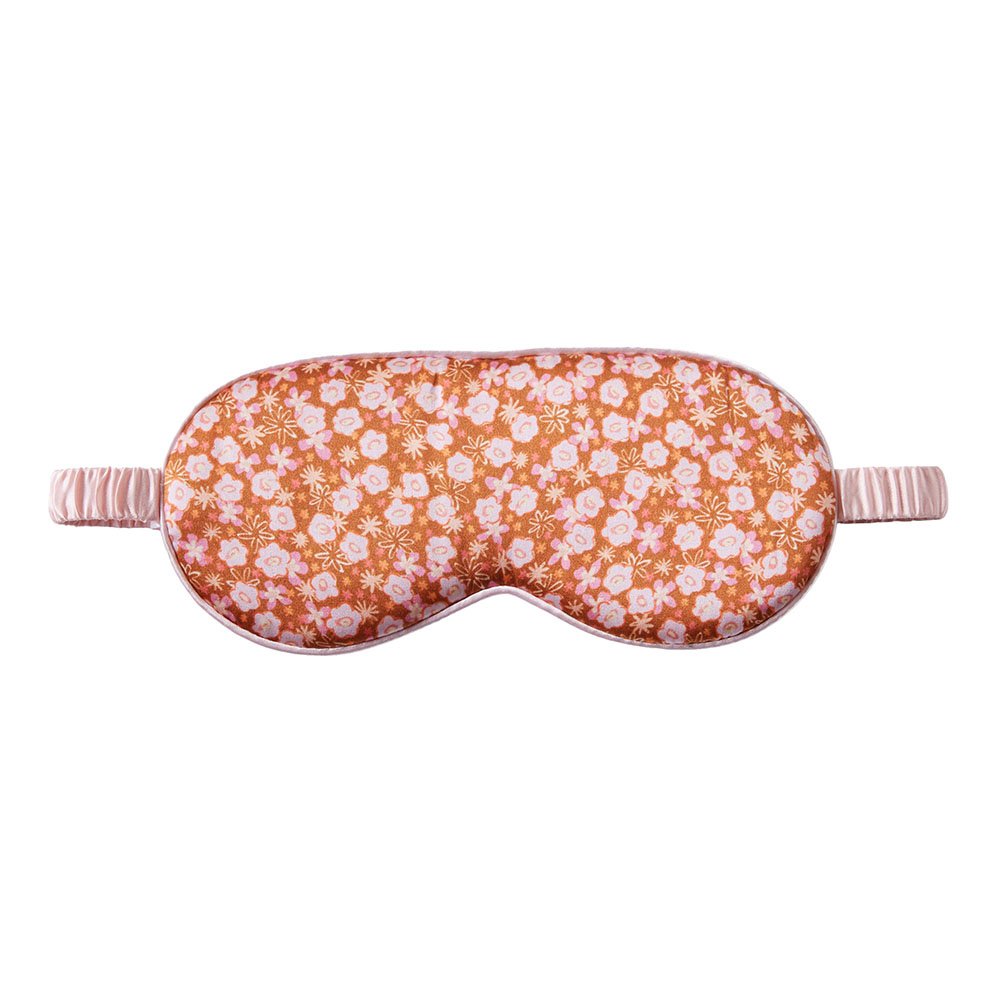 Pure Silk Sunset Floral Eye Mask | Adairs
