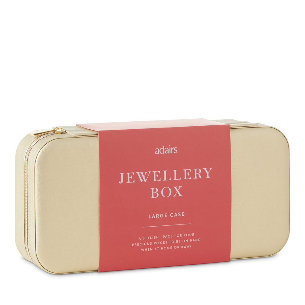 Juliet Gold Jewellery Box | Adairs