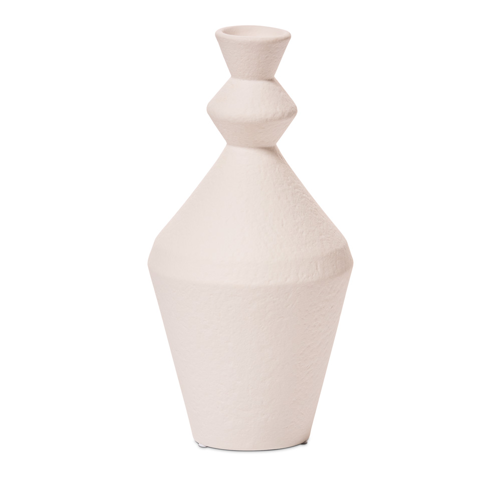 Angular White Vase | Adairs