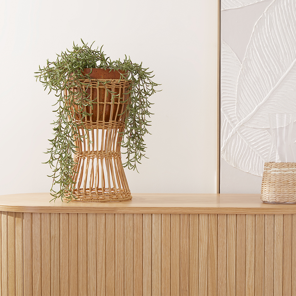 Sunflower Natural Plant Stand | Adairs