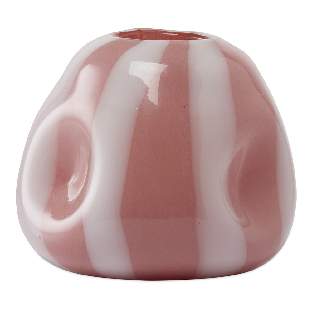 Pink Stripes Vase | Adairs