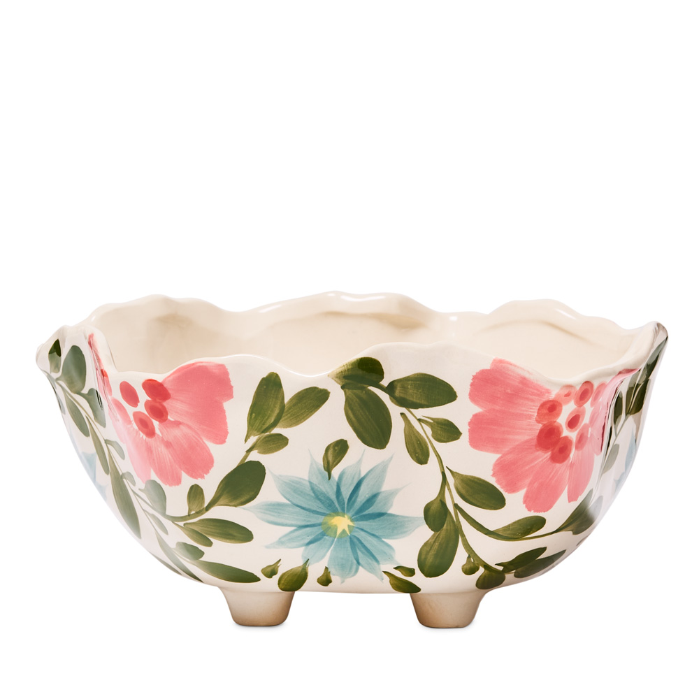 La Fleur Green Vine Servingware | Adairs
