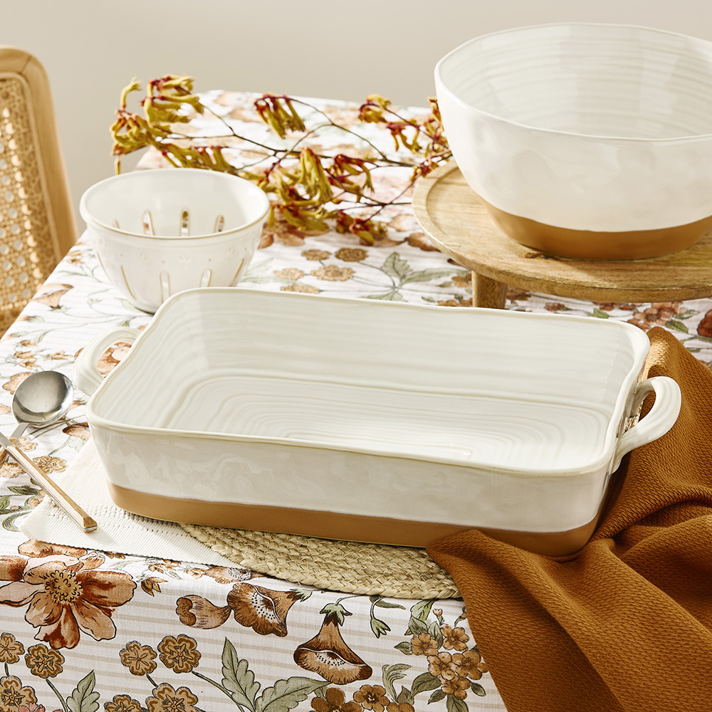 Boston Cream Rectangle Baking Dish | Adairs