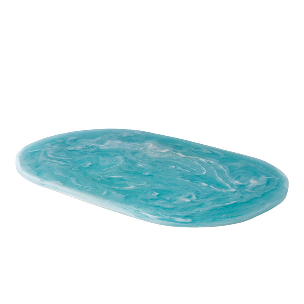 Calypso Mint Resin Food Platter | Adairs
