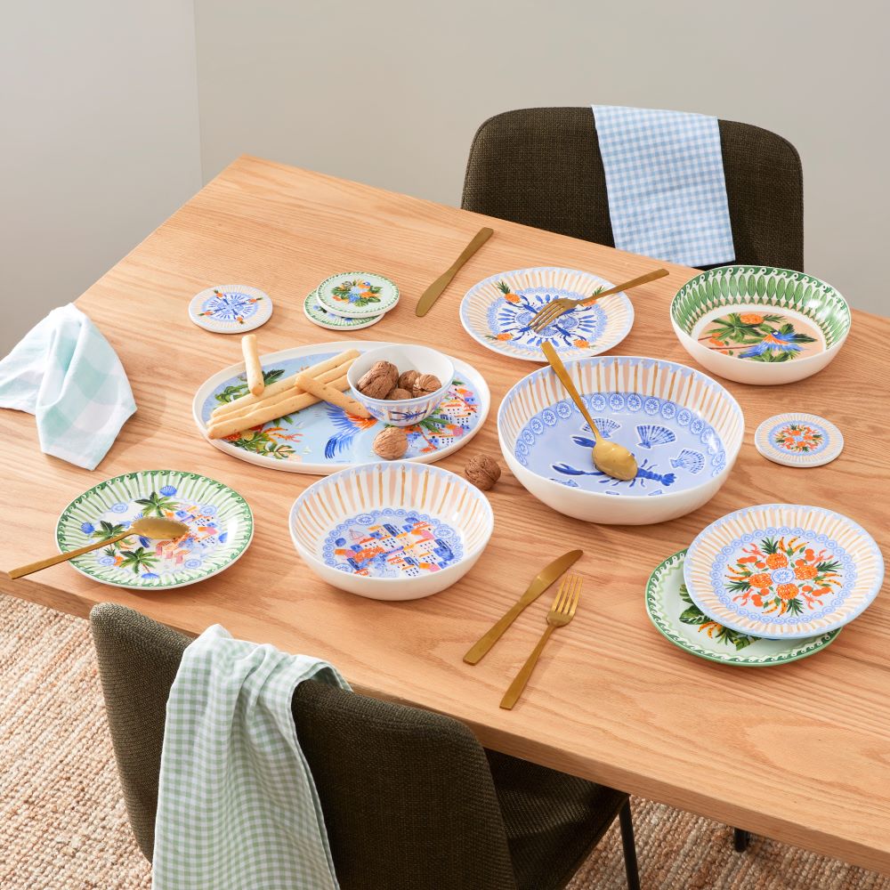 La Dolce Vita Positano Dinner Bowl | Adairs