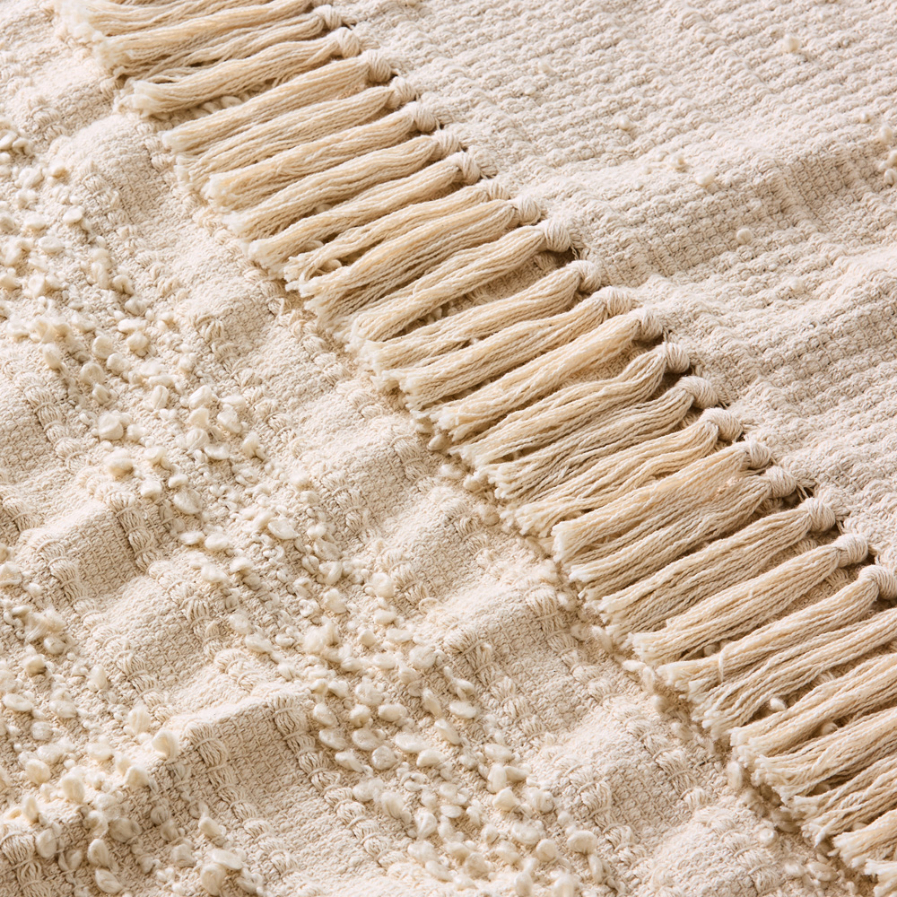 Somerset Natural Throw | Adairs