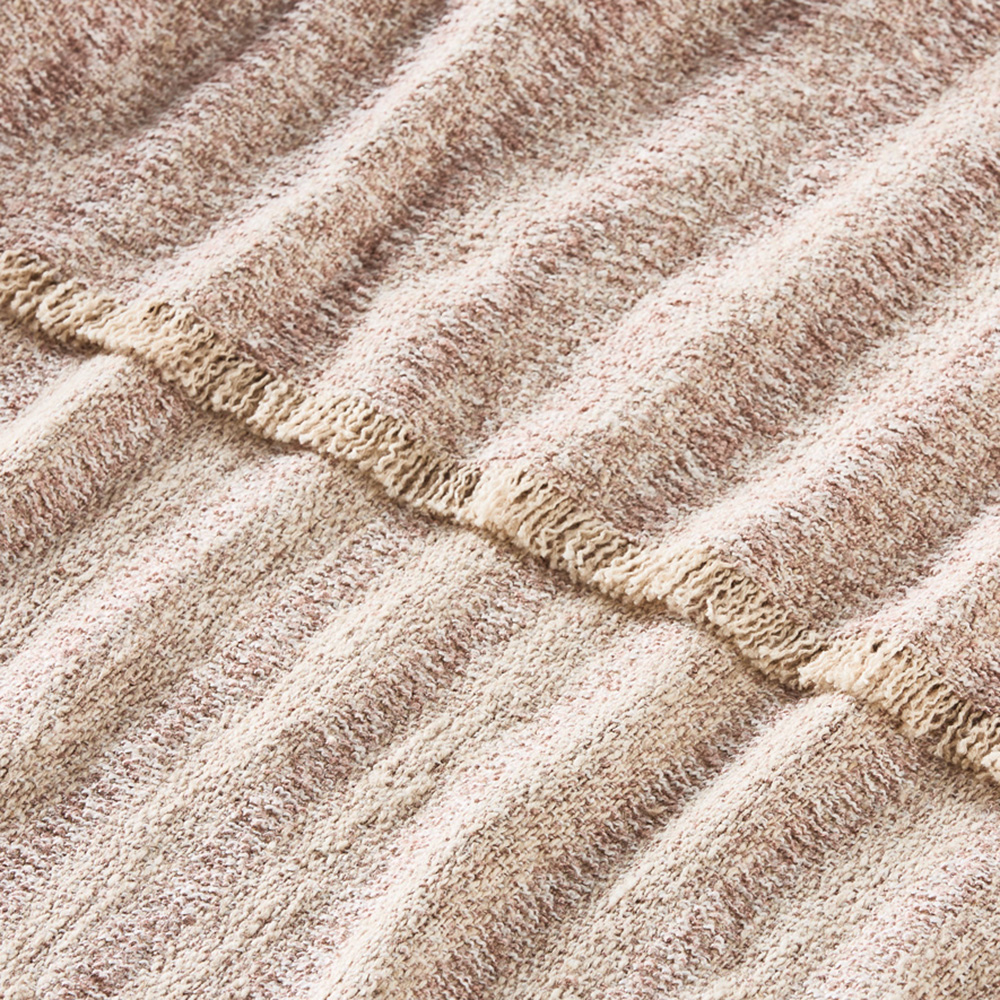 Olya Natural Throw | Adairs