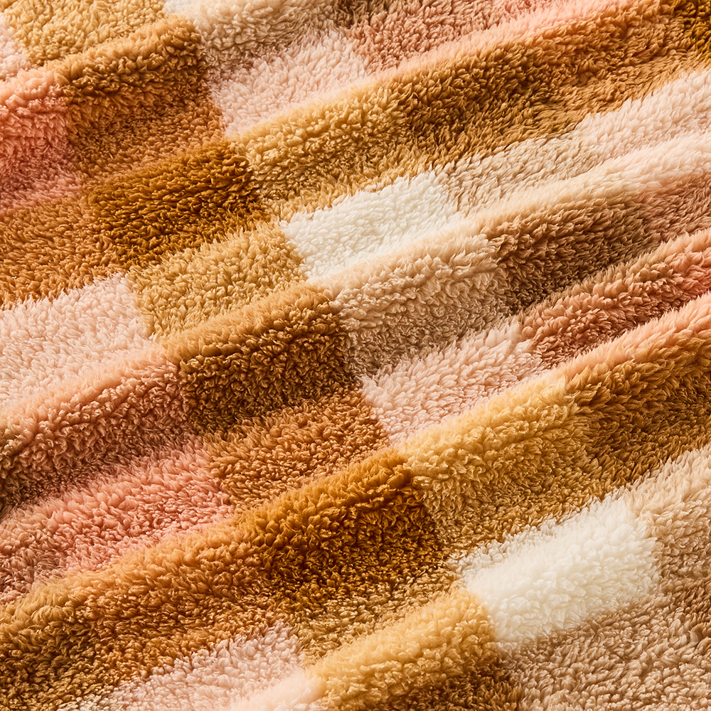 Cloud Earth Check Throw | Throws & Blankets | Adairs