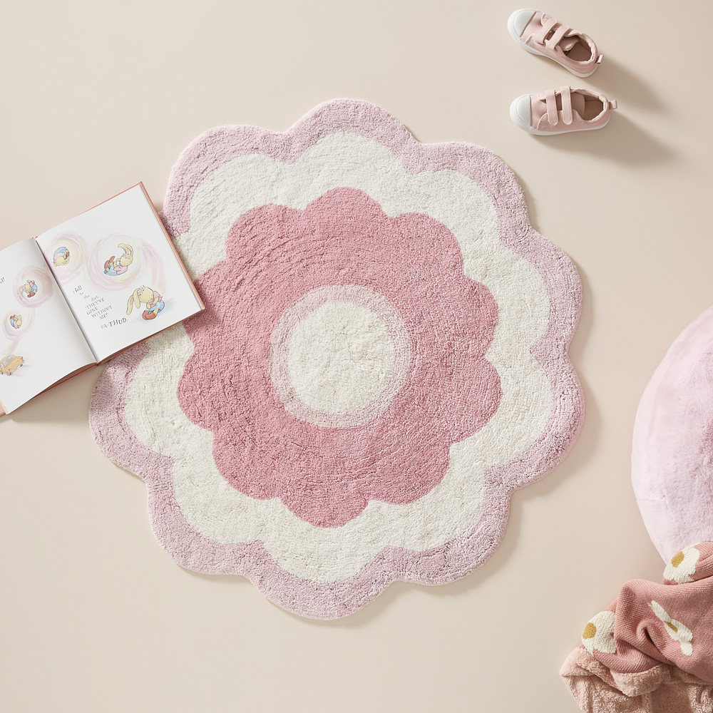Adairs Kids - Pretty Daisy Decorative Rug | Adairs