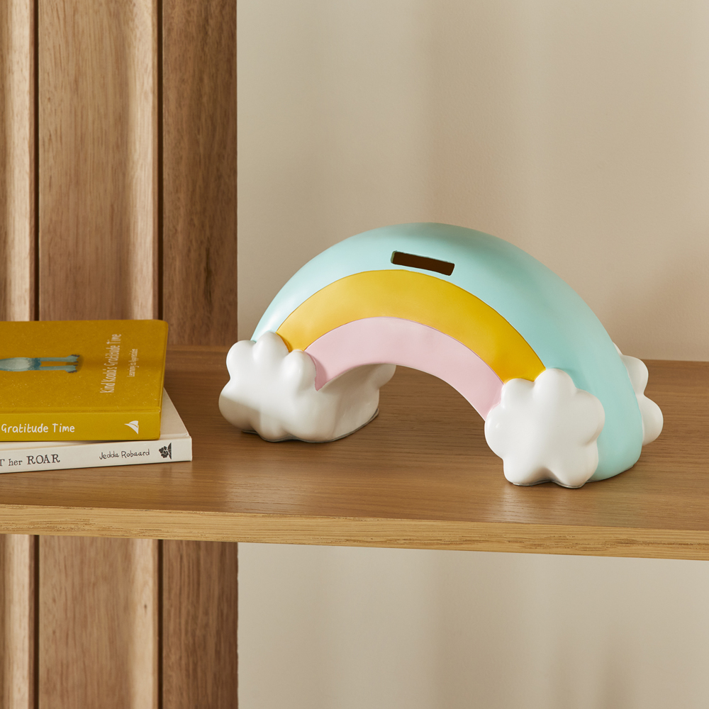 Adairs Kids - Rainbow Money Box | Adairs