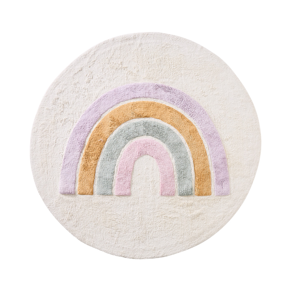 Adairs Kids - Decorative Rainbow Rug | Adairs