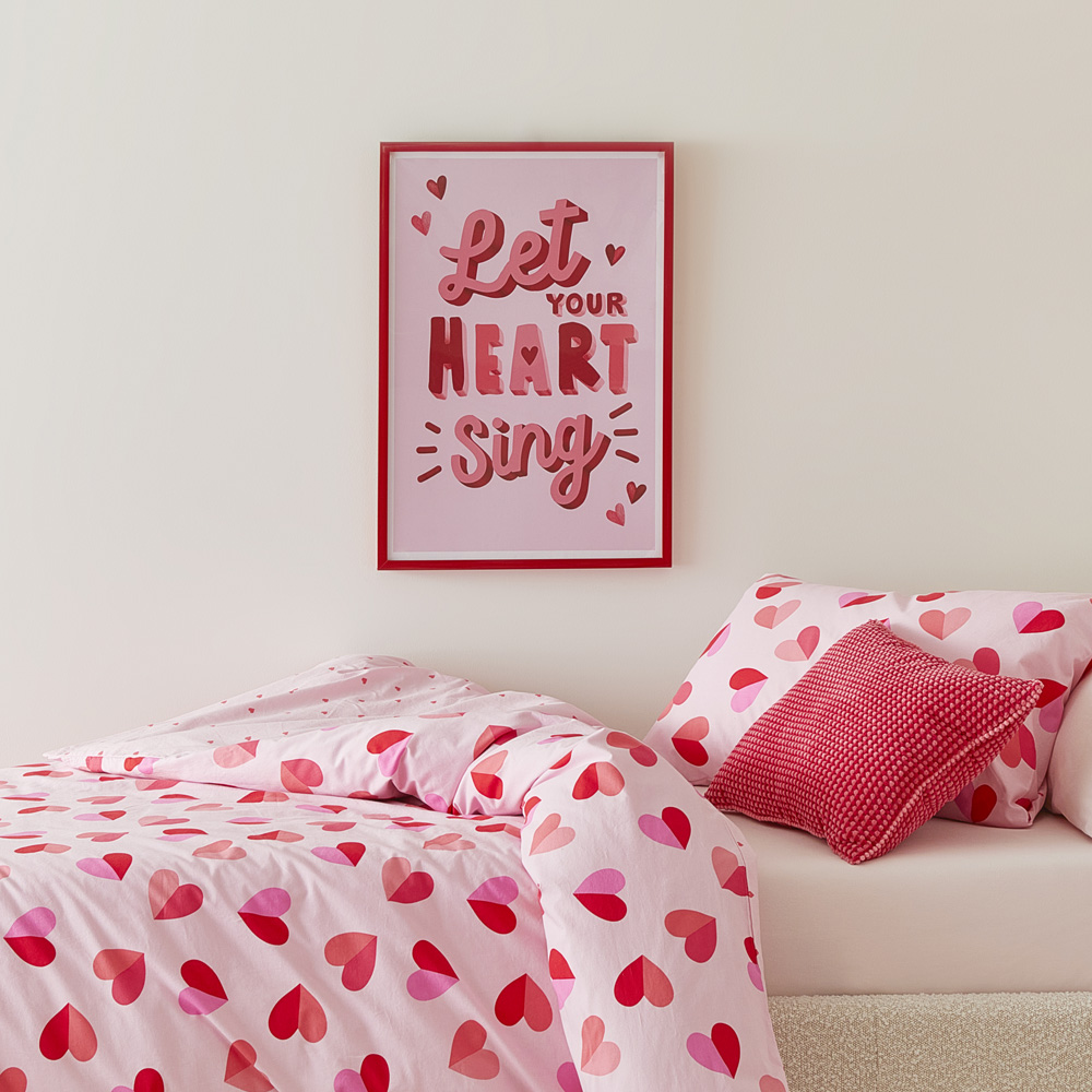 Adairs Kids - Let Your Heart Sing Wall Art | Adairs