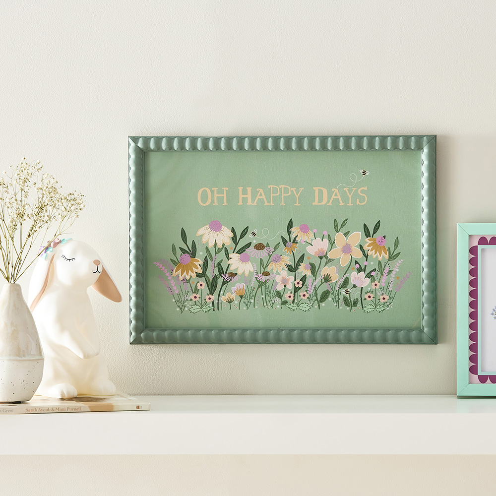 Adairs Kids - Heirloom Oh Happy Days Wall Art | Adairs