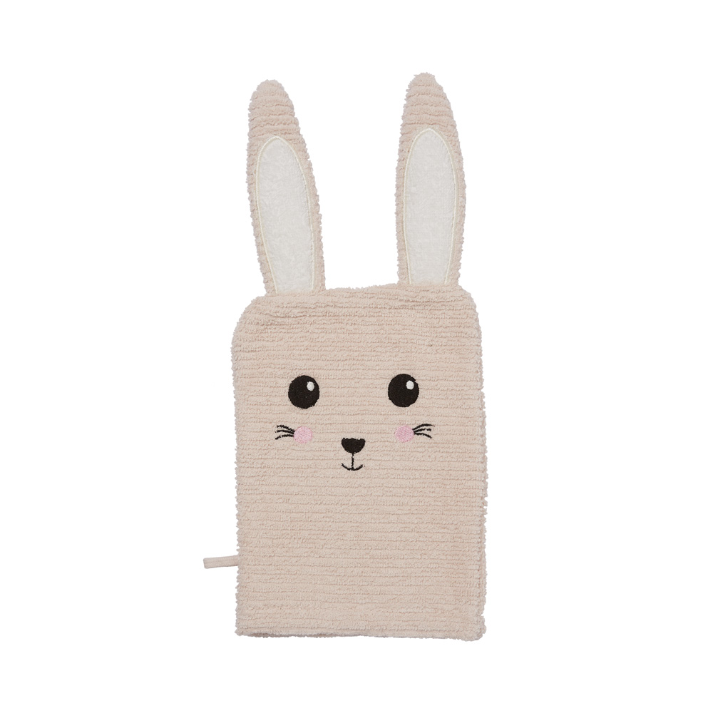 Adairs Baby - Baby Bath Time Bunny Wash Mitt | Adairs