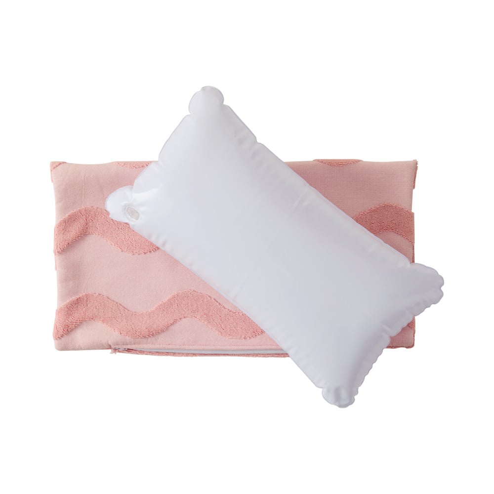 Pink Inflatable Beach Pillow | Adairs