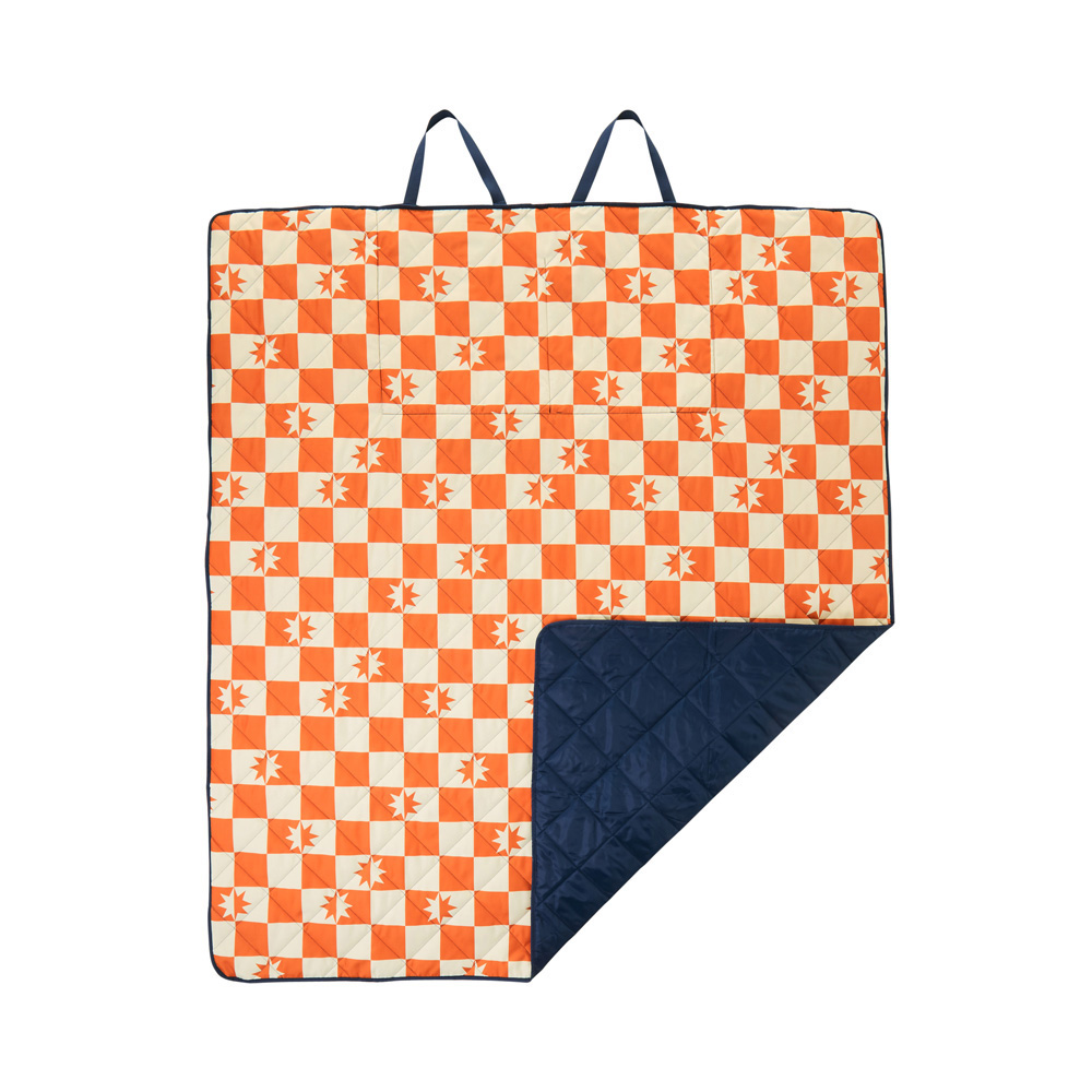 Star Check Large Picnic Rug | Adairs