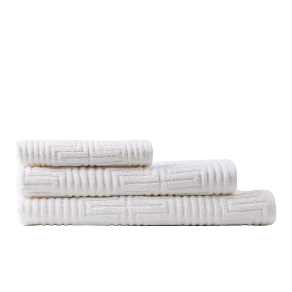 Aspen White Towel Range | Adairs