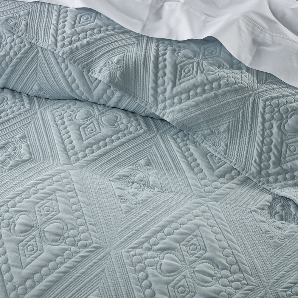 Aspen Blue Bedspread Set Separates | Adairs