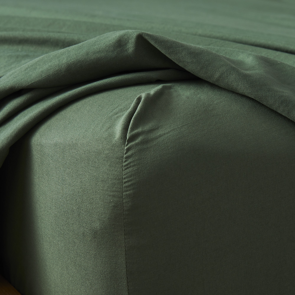 Microplush Pine Sheet Set | Adairs