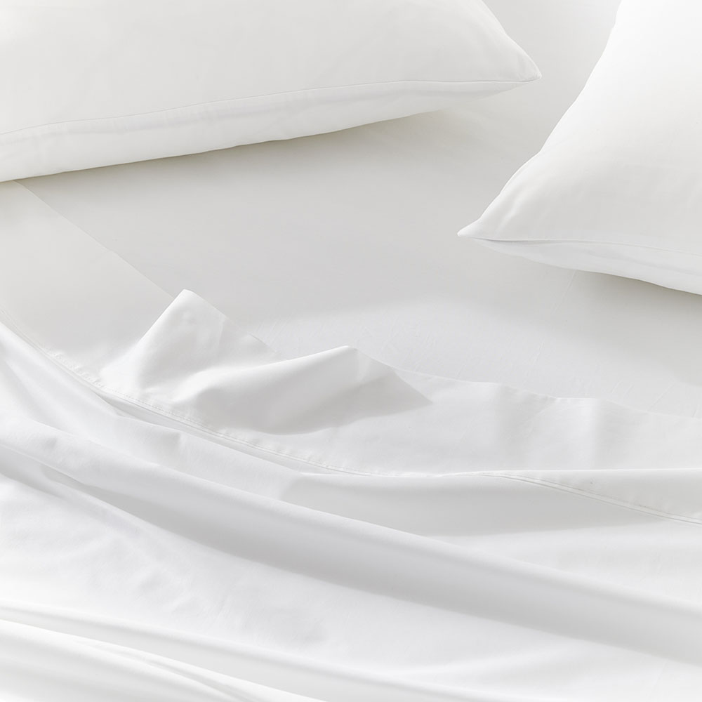 Worlds Softest Cotton White Sheet Set | Adairs