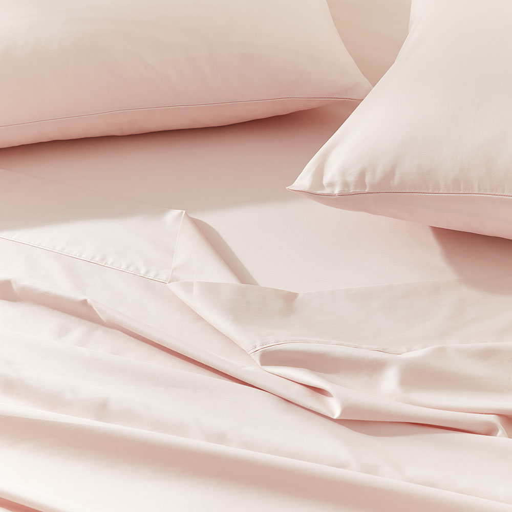 Worlds Softest Cotton Crystal Pink Sheet Set | Adairs