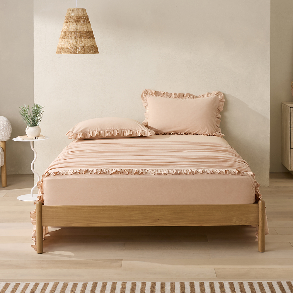 Ruffle Biscuit Sheet Set | Adairs