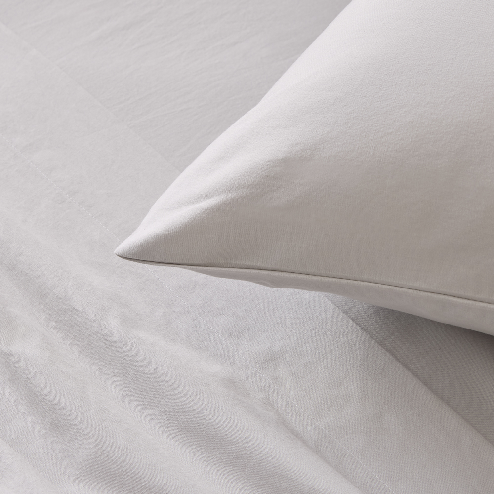 Comfort Collection Silver Sheet Set | Adairs