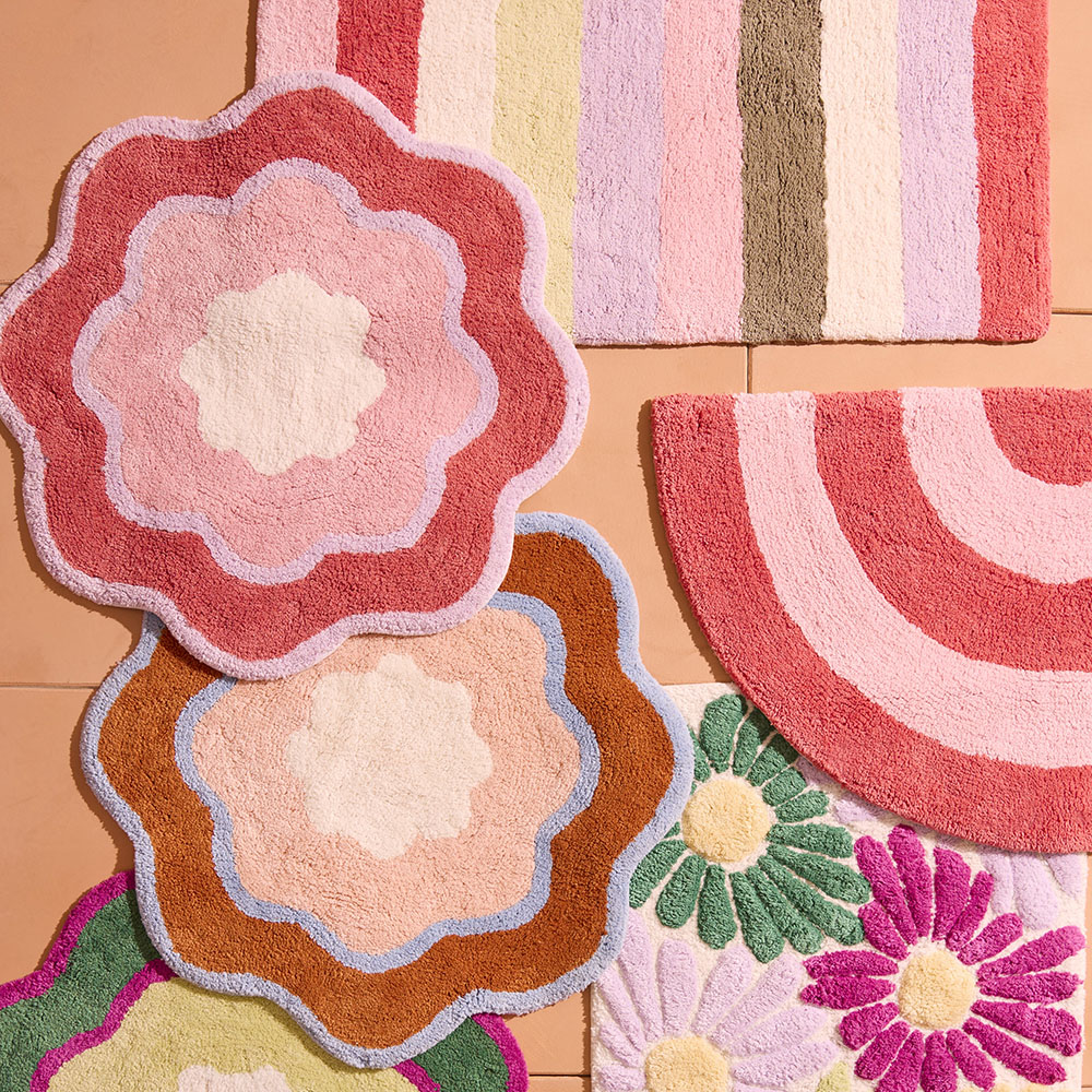 Iris Amber Multi Bath Mat | Adairs