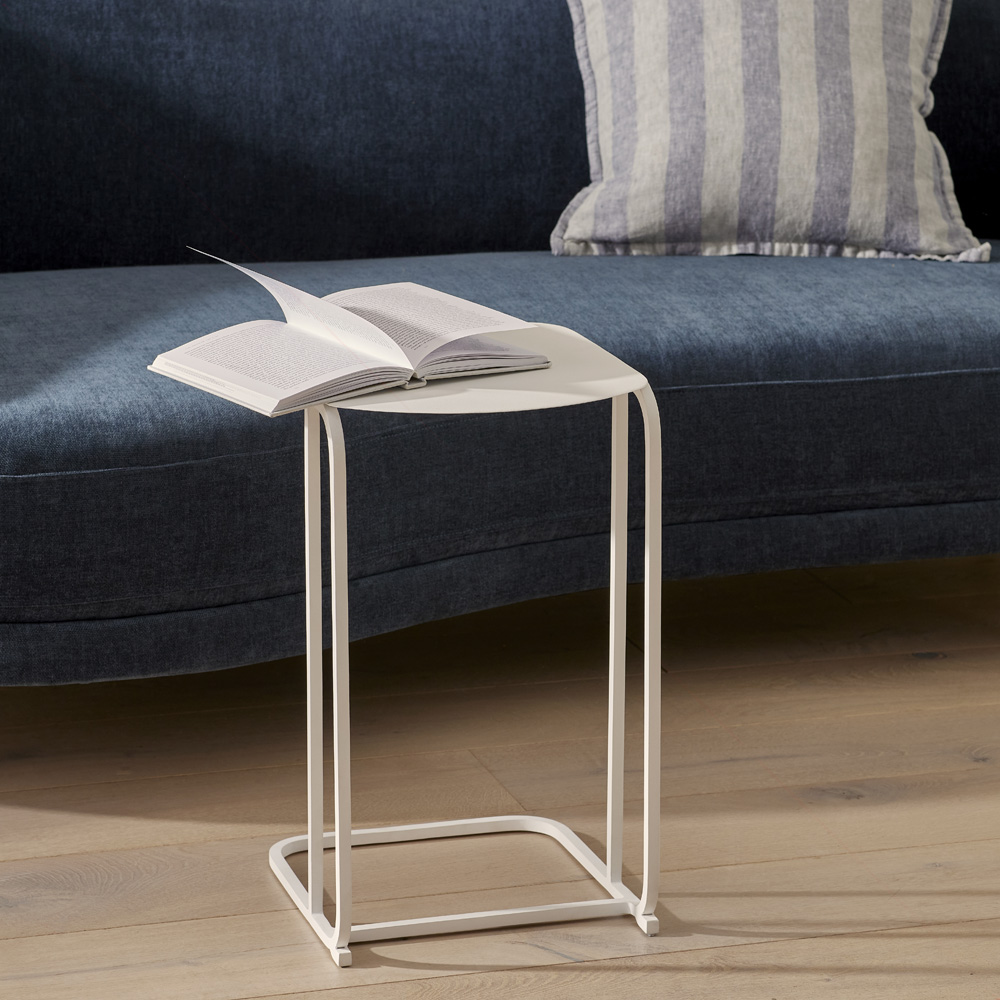 Ripley White C Table | Adairs