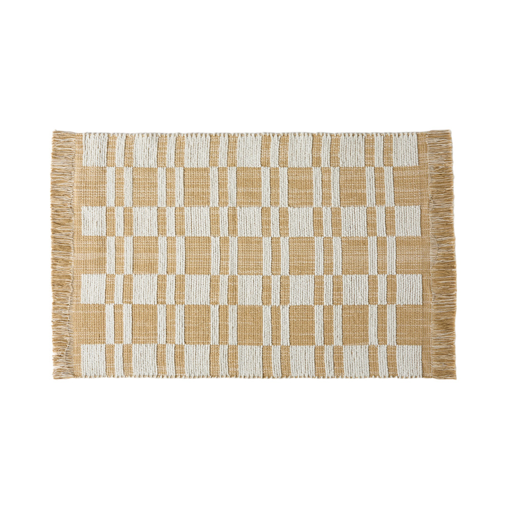 Curtis Beige Indoor Mat | Adairs