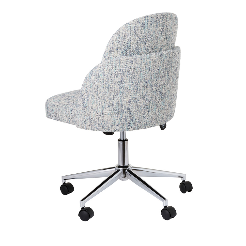 Avril Sky Blue Marle Desk Chair | Adairs