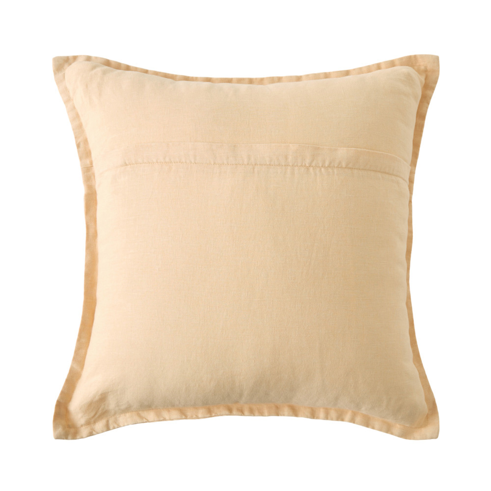 Belgian Wheat Vintage Washed Linen Cushion | Adairs