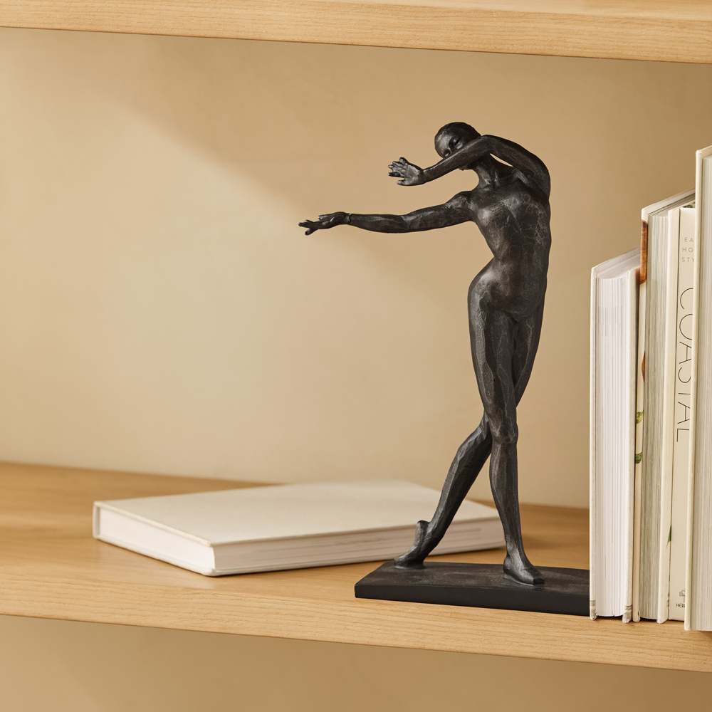 Grace Bronze Dancer Statue | Adairs
