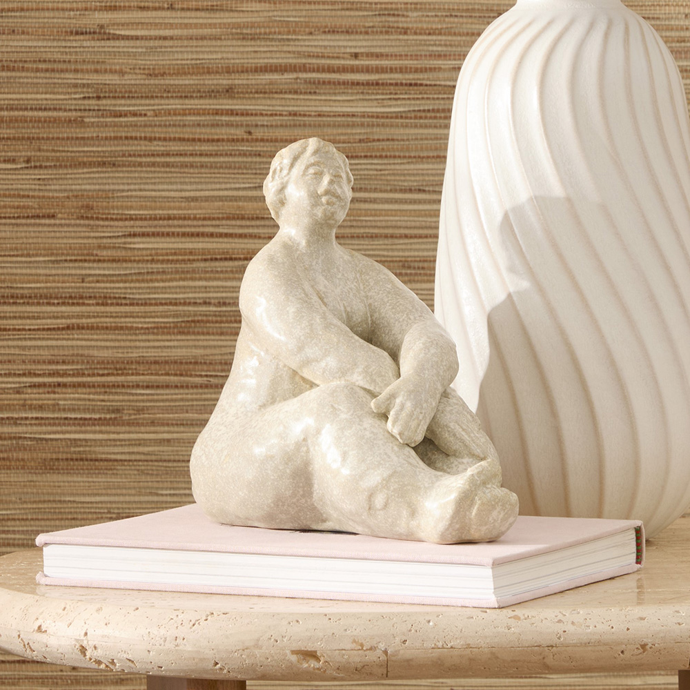 Remus Arms Crossed Natural Statue | Adairs