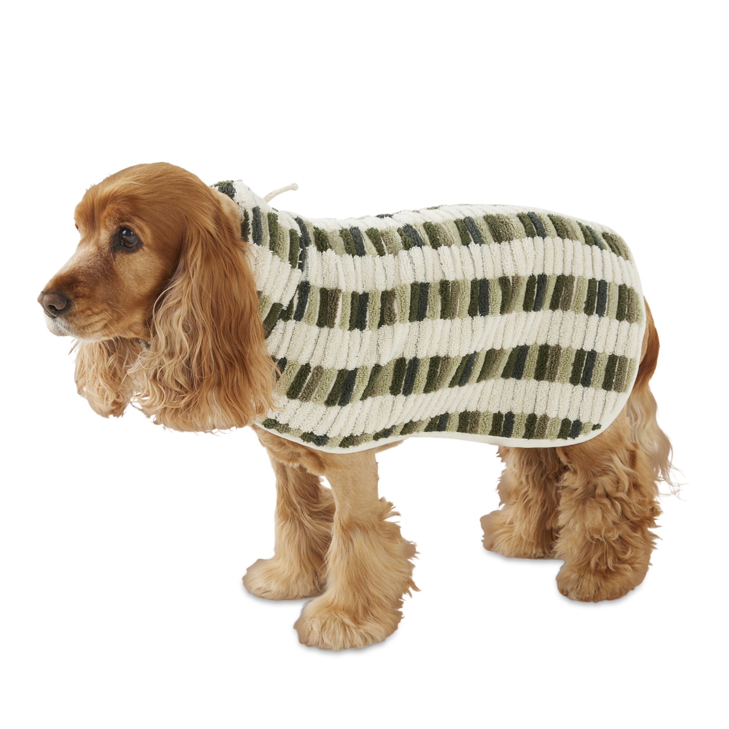 European Willow Green Multi Turkish Cotton Drying Jacket | Adairs