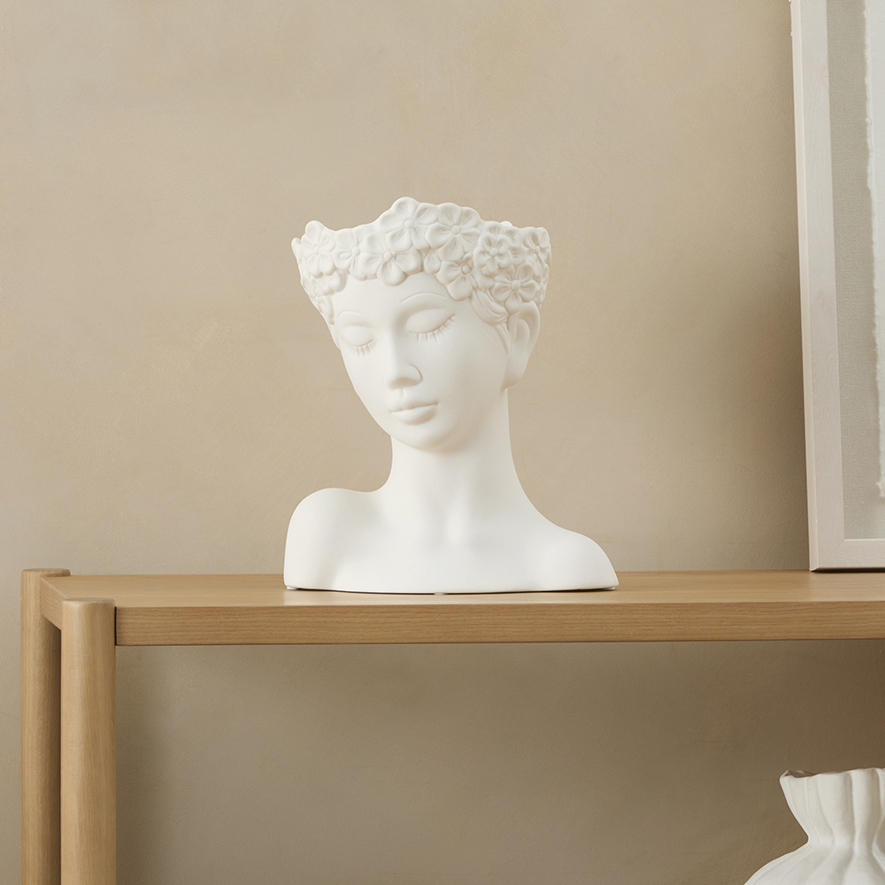 Nymph White Large Vase | Adairs