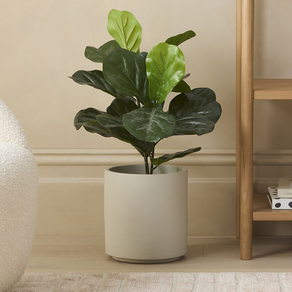 Arno Dove Grey Pot | Adairs