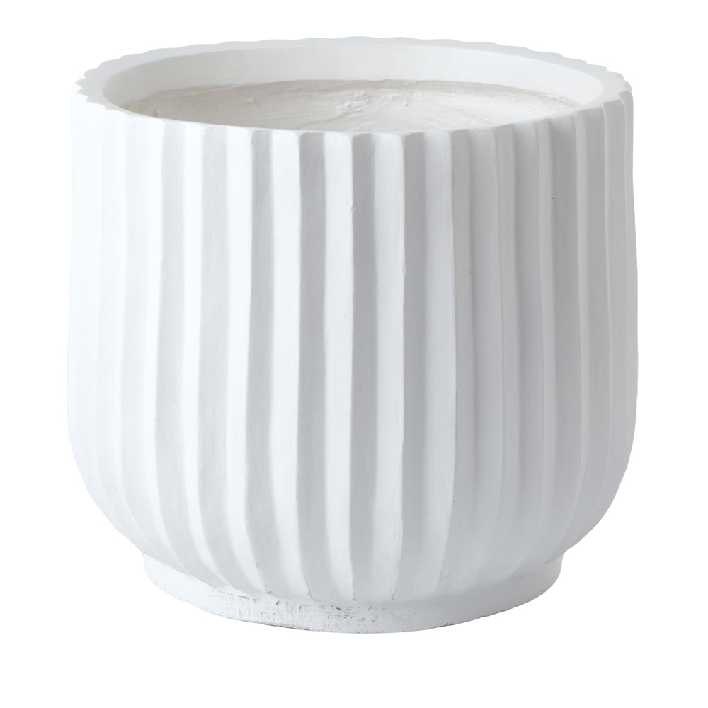 Apollo Warm White Pot | Adairs