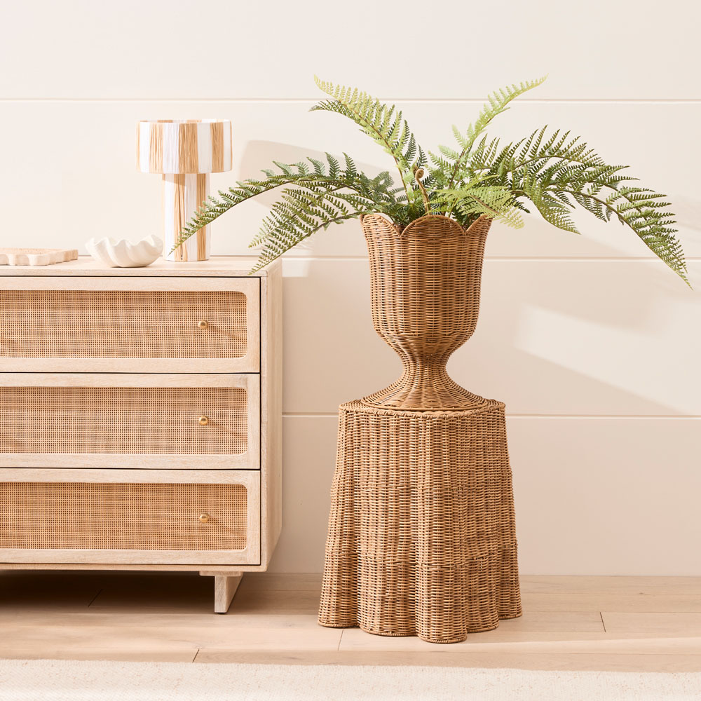 Arlo Wave Natural Plinth | Adairs