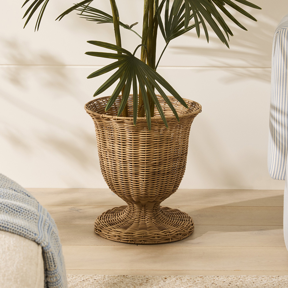 Arlo Wave Natural Pot | Adairs