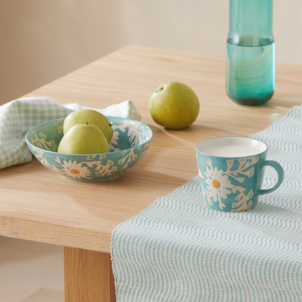 Fiore Teal Bowl | Adairs