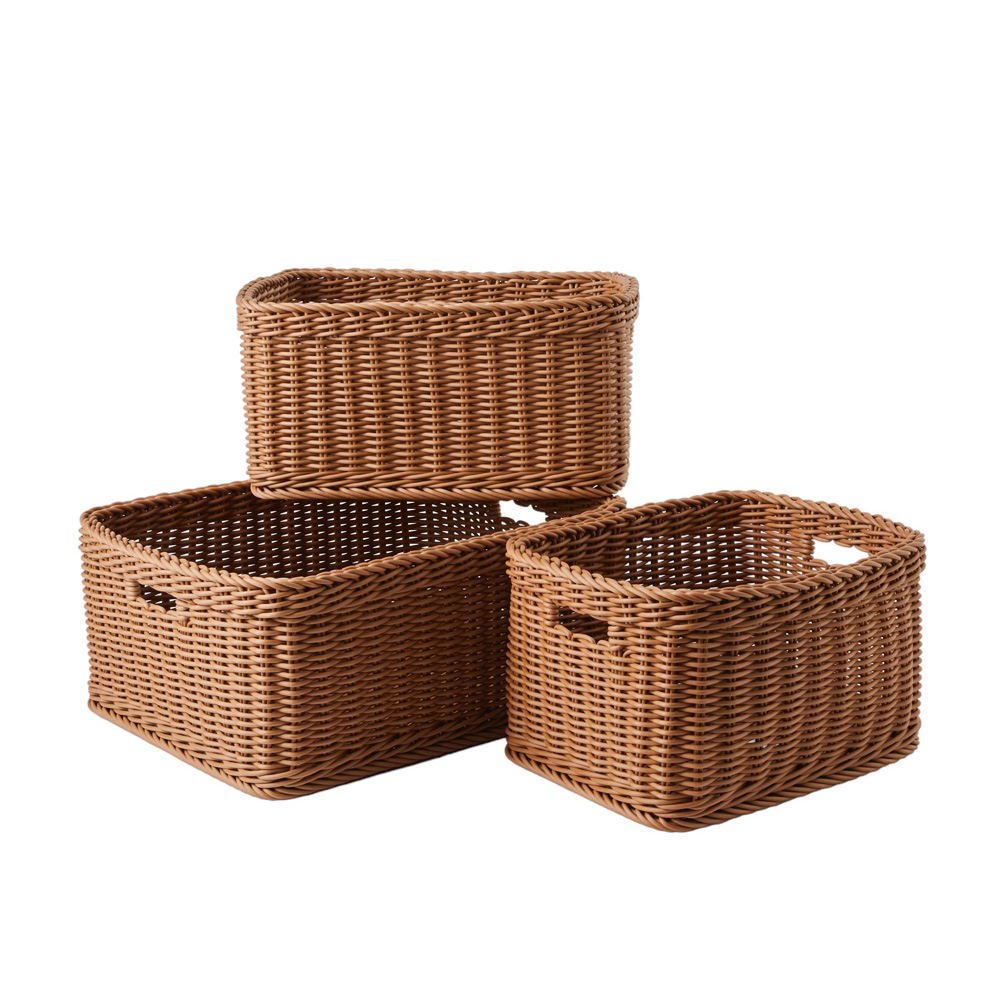 Ren Natural Rectangular Baskets | Adairs